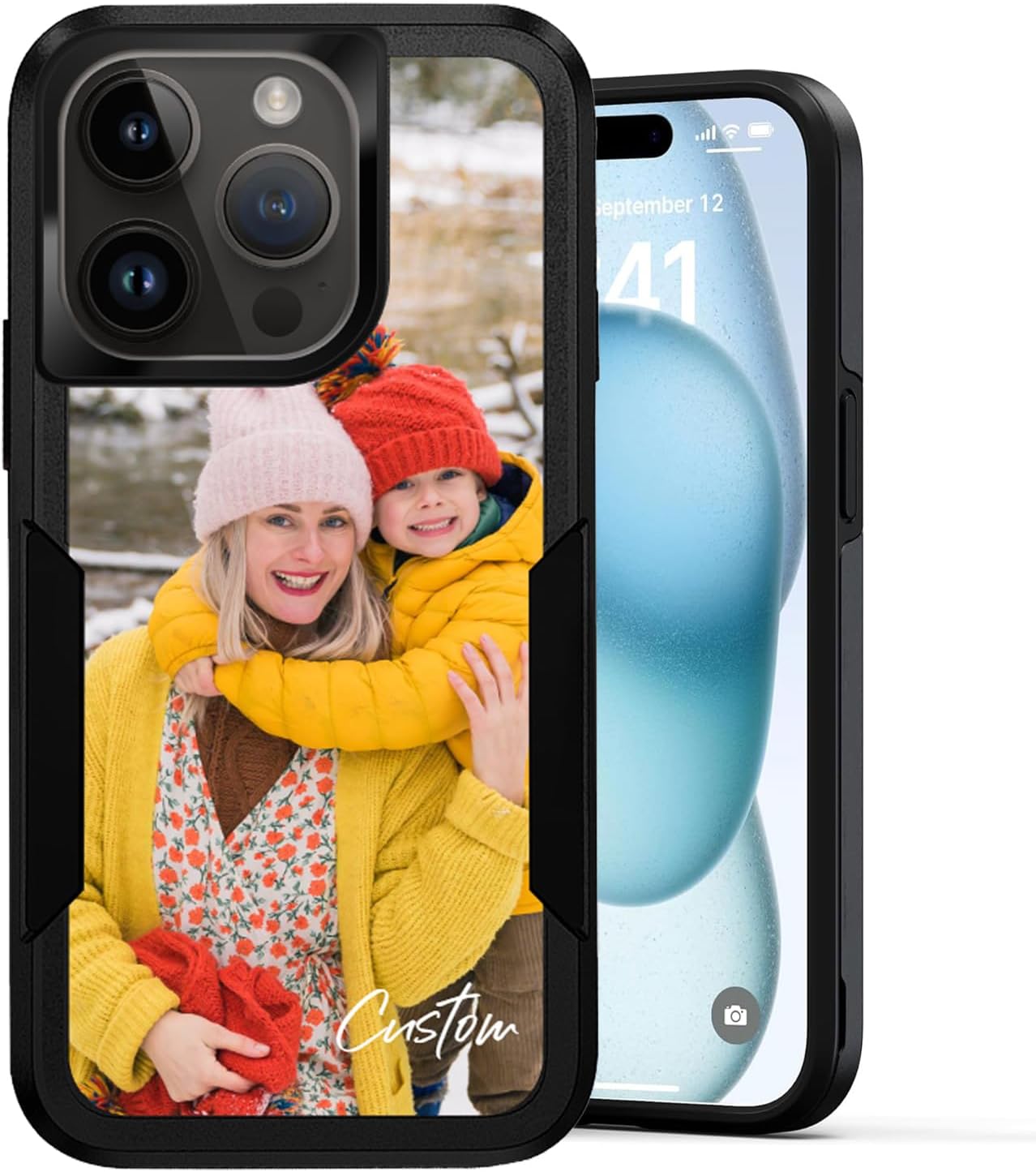 Amazon.com: Custom Phone Case Personalize Cover Gift [Dual Shockproof ...