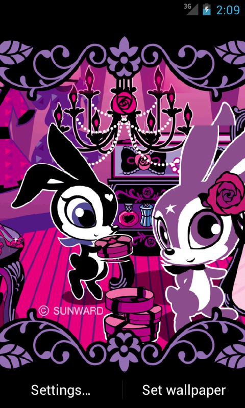 Skip Bunny Dressing Room SQLivewallpaper - App on Amazon Appstore