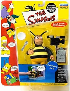 Amazon.com: The Simpsons Series 5 Playmates Figura de acción Bumblebee ...
