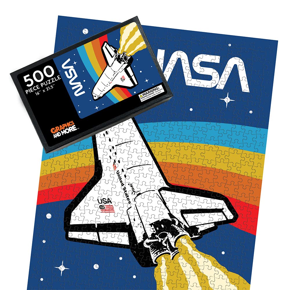 Nasa Shuttle Logo Rainbow