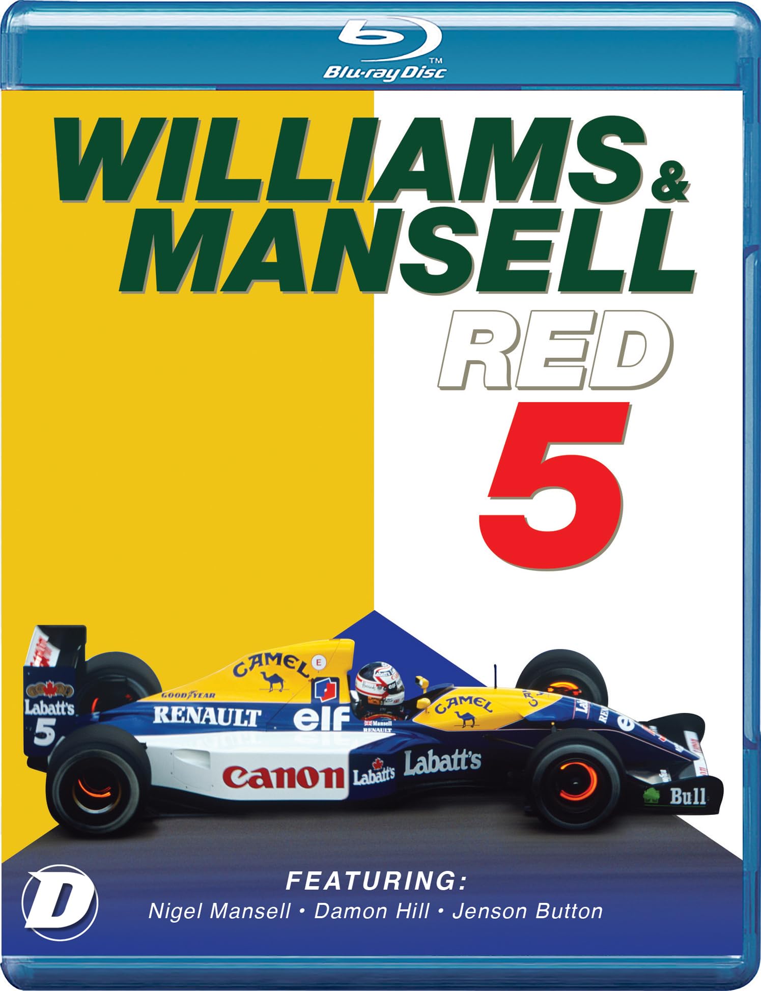 Williams & Mansell: Red 5 [Blu-ray]: Amazon.co.uk: Nigel Mansell, Frank Williams, Damon Hill ...