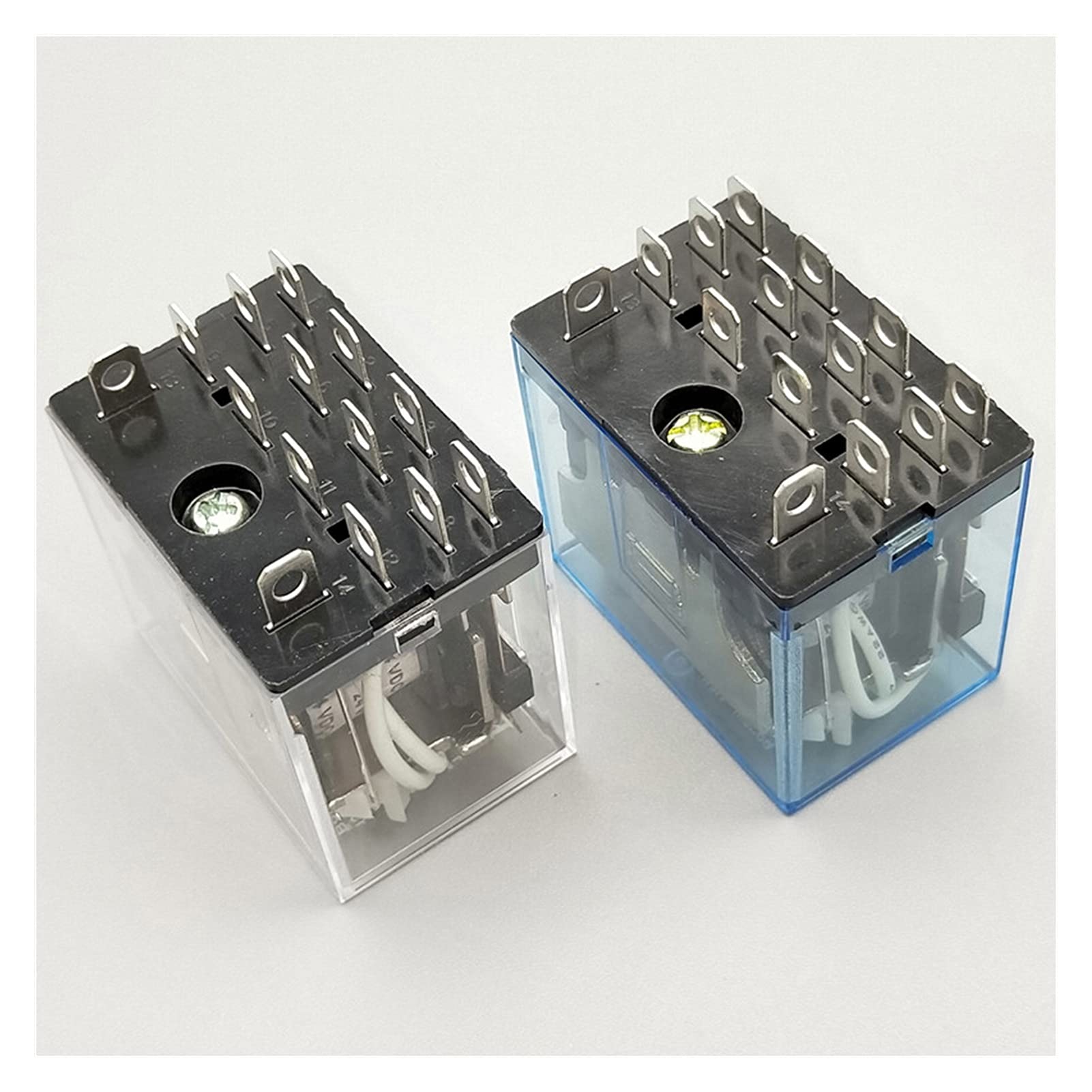 Buy Power Relay 1PC LY4NJ HH64P Mini Relay P143 14 pin 10A with LED ...