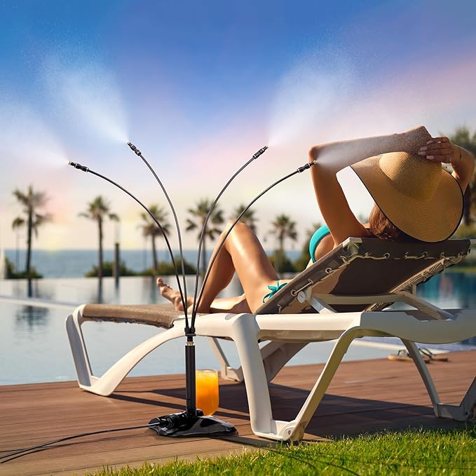 Amazon.com: Standing Misters for Outside Patio - Portable Misting ...