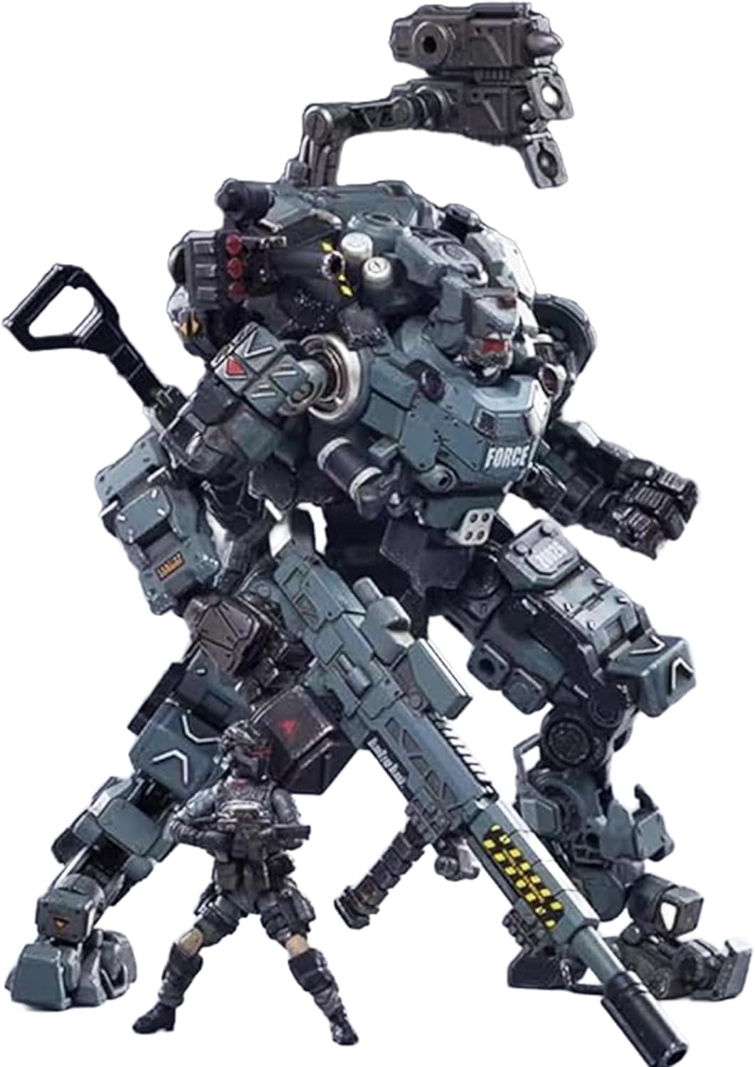 Amazon.com: JOYTOY Mecha 1/25 Action Figure Dark Source Steel Bone Grey ...