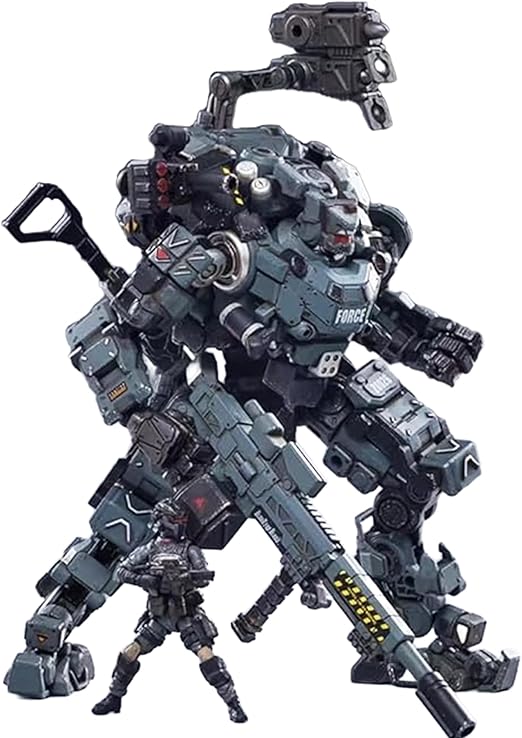 Amazon.com: JOYTOY Mecha 1/25 Action Figure Dark Source Steel Bone Grey ...