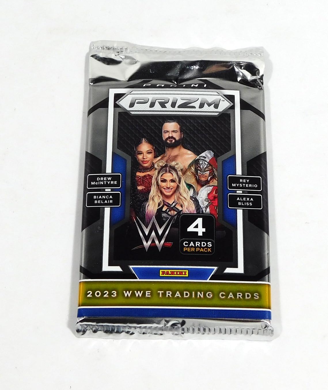 Amazon.com: 2023 Panini Prizm WWE Wrestling Trading Card Pack (4 Cards ...