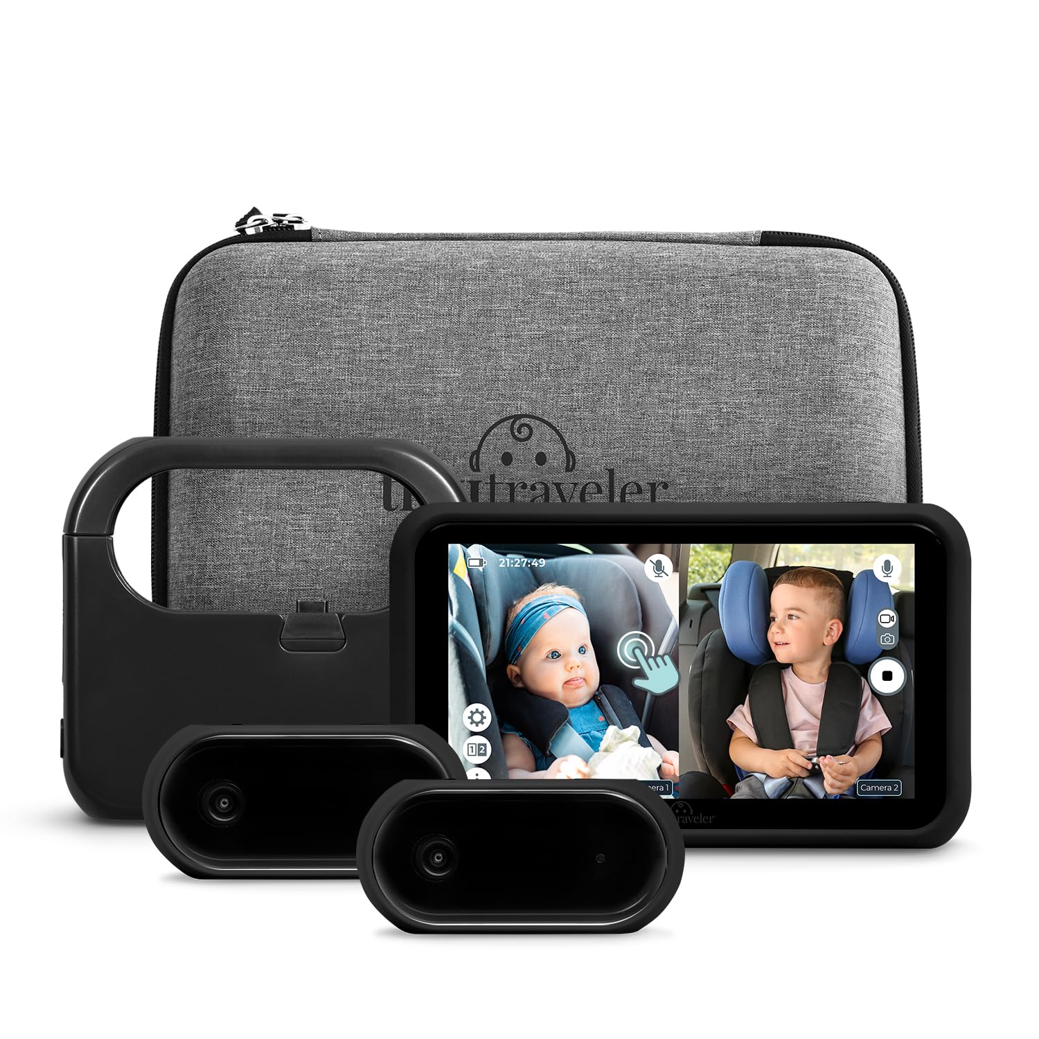 Tiny Traveler v1 (Tiny Twin Wireless Traveler, Black v2) : Amazon.in ...