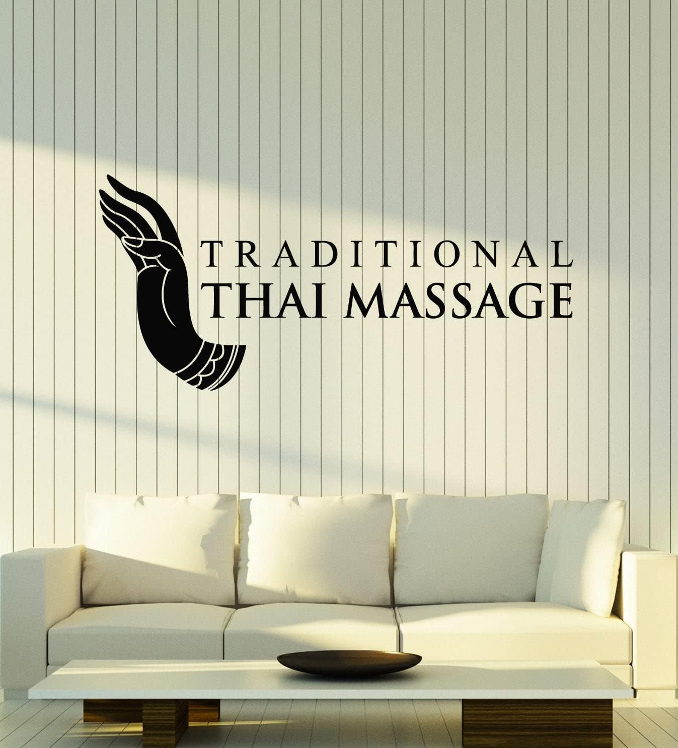 Amazon.com: Vinyl Wall Decal Traditional Thai Massage Spa Salon Therapy ...