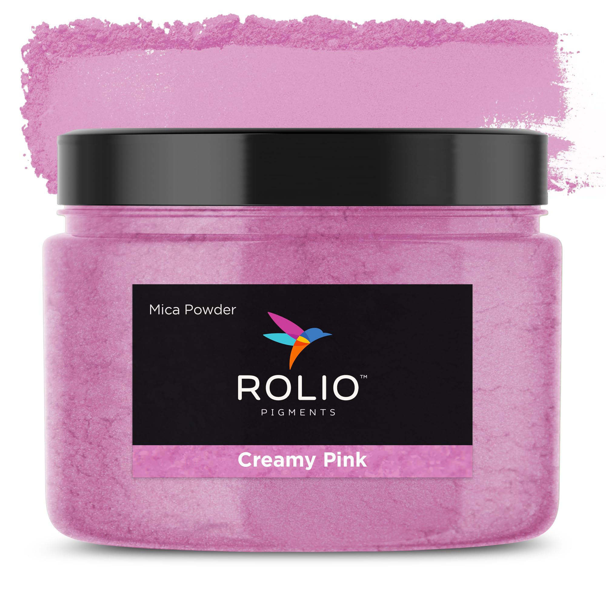 Snapklik.com : Rolio Premium Pink Mica Powder - Creamy Pink