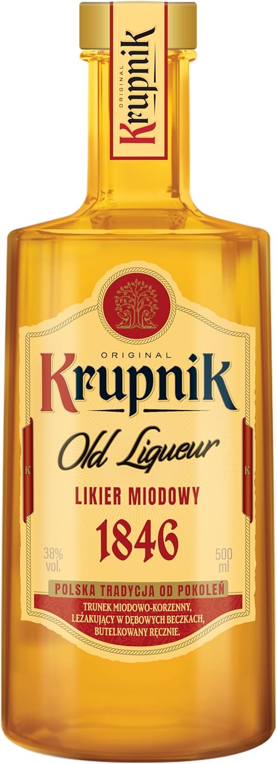 Krupnik Old Honey Liqueur - Smooth and Warming Polish Honey Liqueur ...