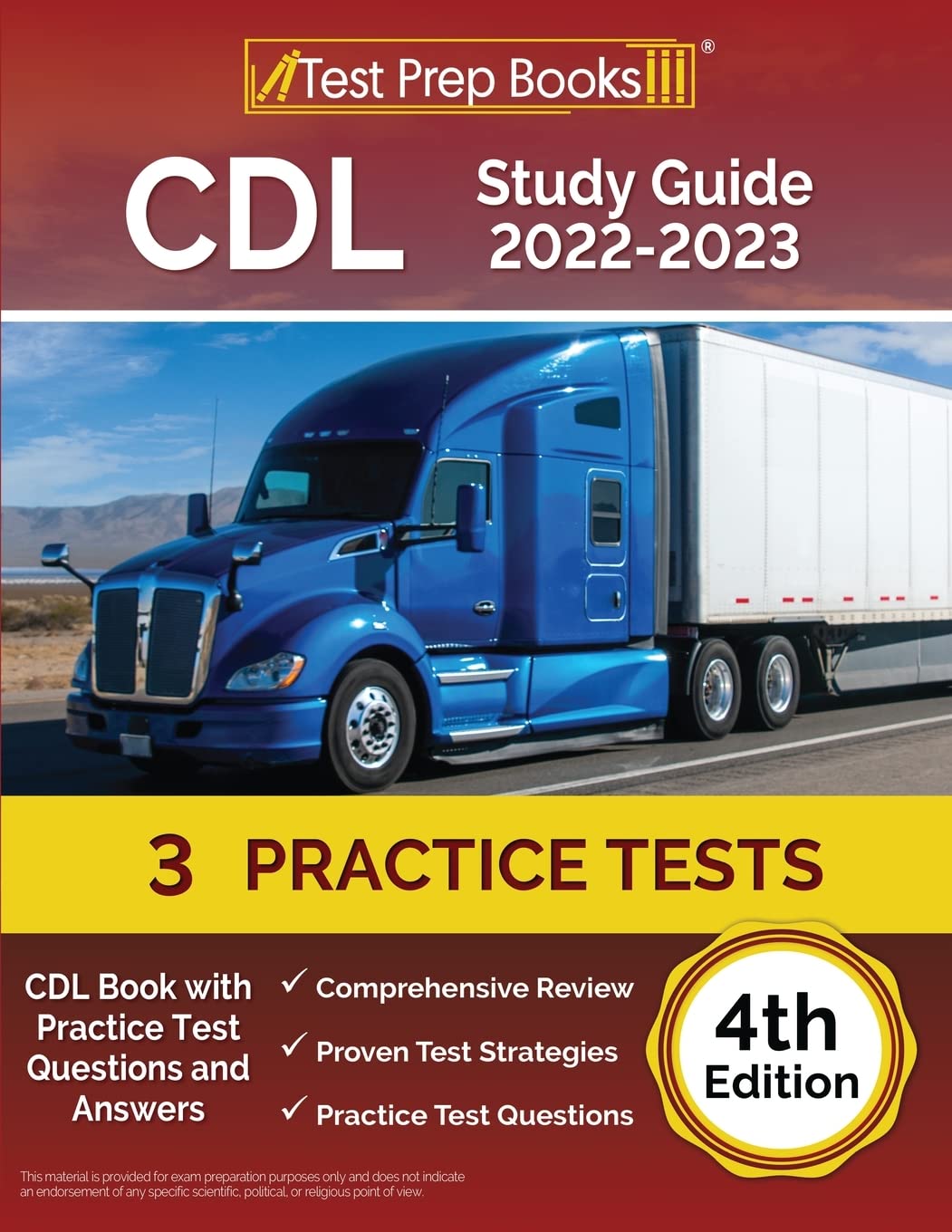 CDL Study Guide 2022-2023: CDL Book with Practice Test Questions and ...