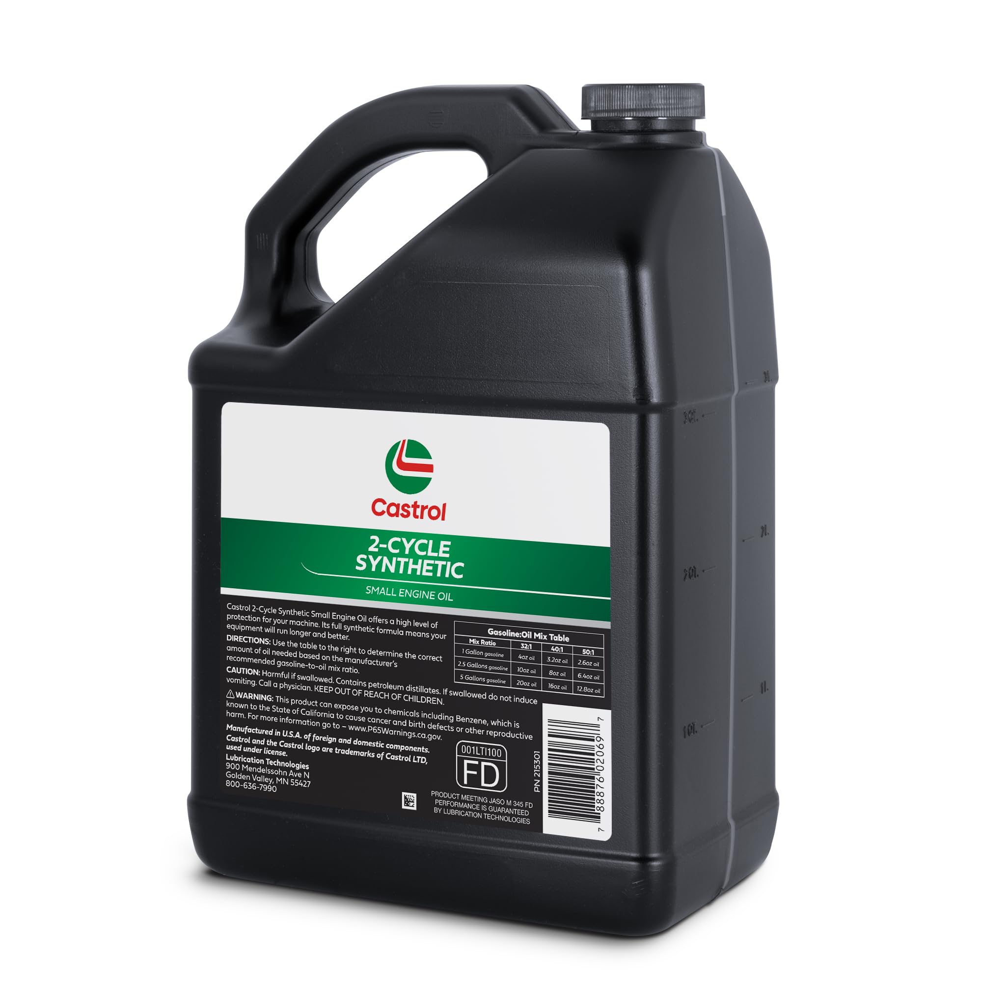 Snapklik.com : 2 Cycle Full Synthetic Oil - Small Engine Formula - 50:1 ...