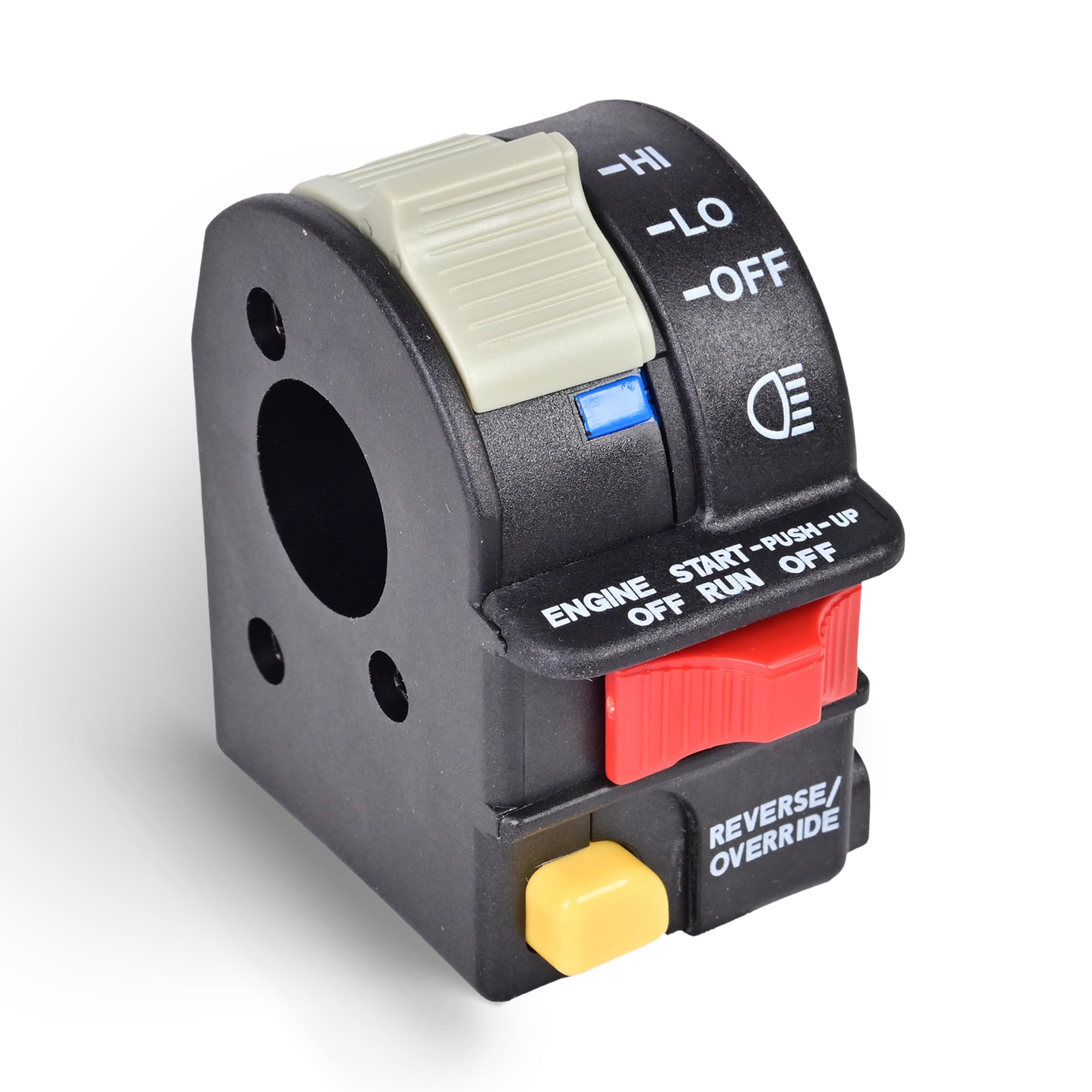 Handlebar Headlight Switch, Engine Start Run Off Headlight HI LO Off ...