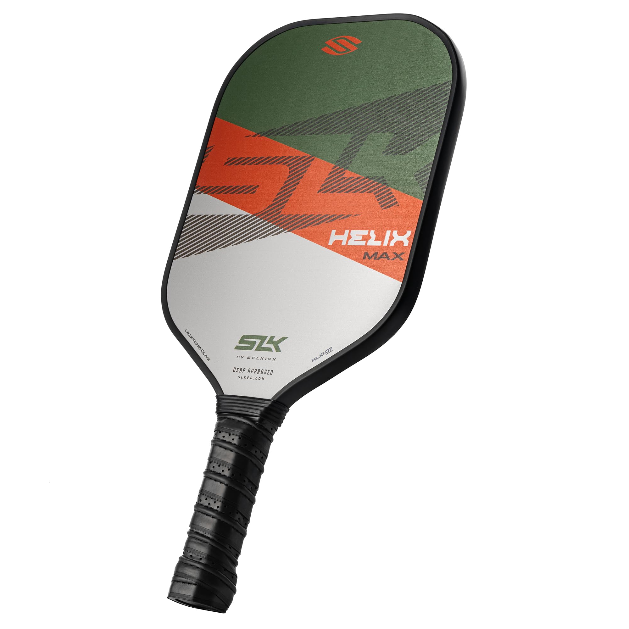 Slk Helix Pro Pickleball Paddle Carbon Fiber And Fiberglass Hybrid ...