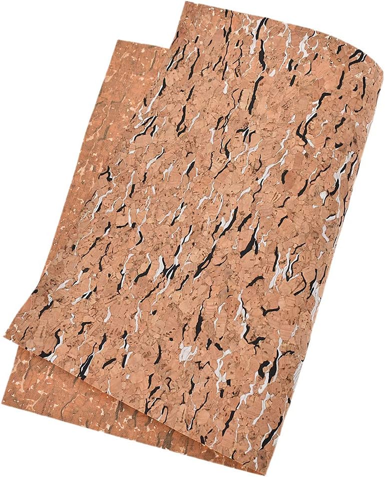 Amazon.com: Lychee A4 Soft Cork Fabric Colorful for DIY Sewing ...