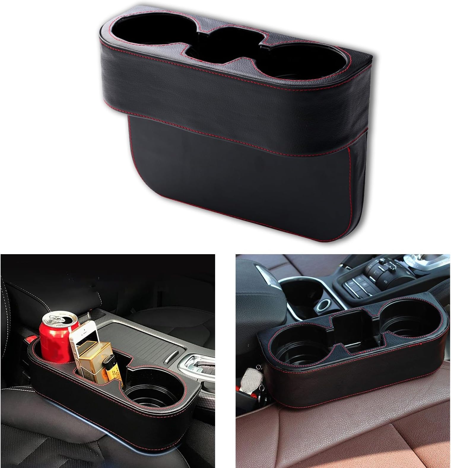 Amazon.com: Car Cup Holder, Auto Front Seat Gap Interior Drink ...
