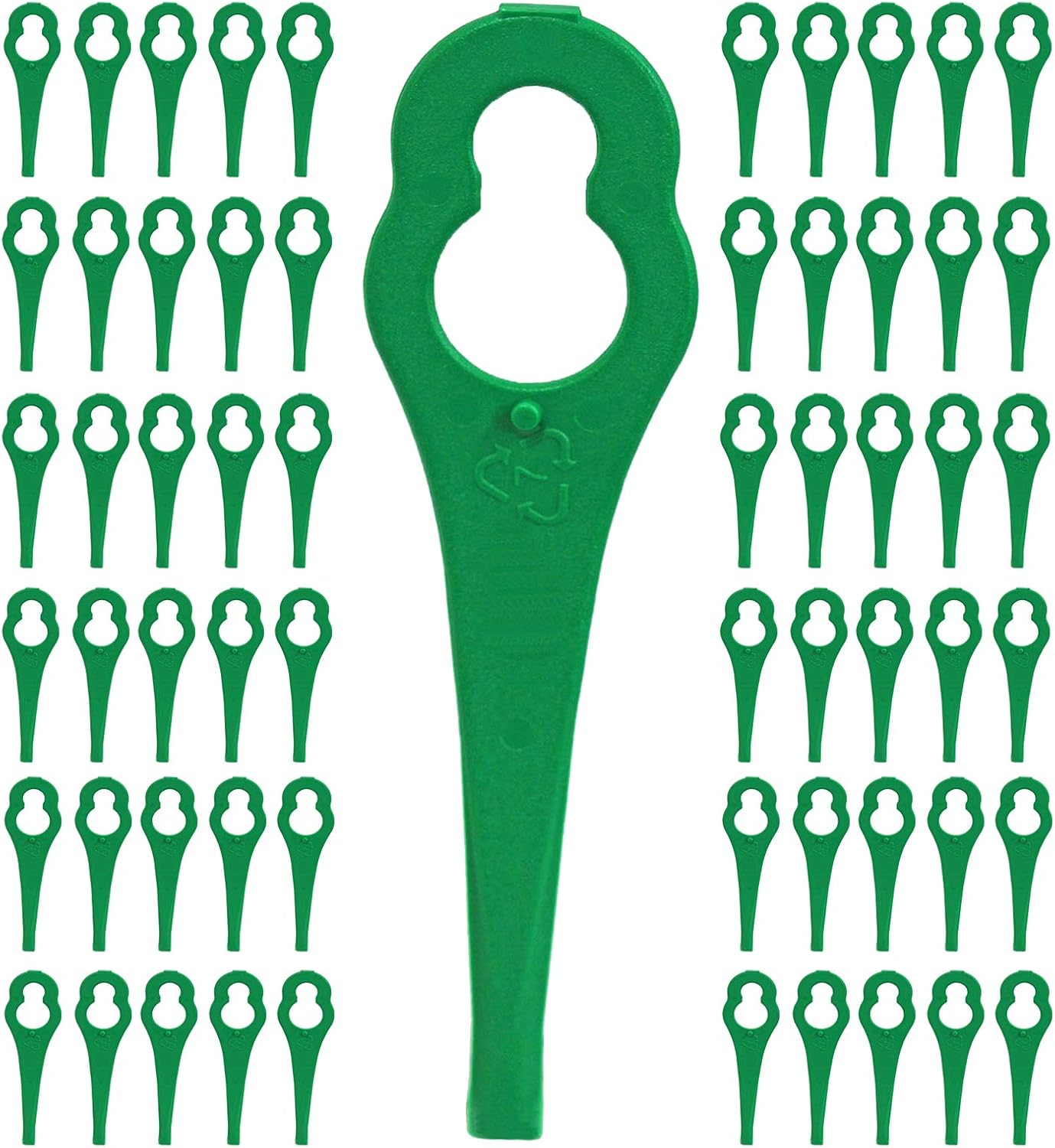 SPARES2GO Plastic Blades Compatible with Gtech ST01 ST02 ST20 Strimmer ...