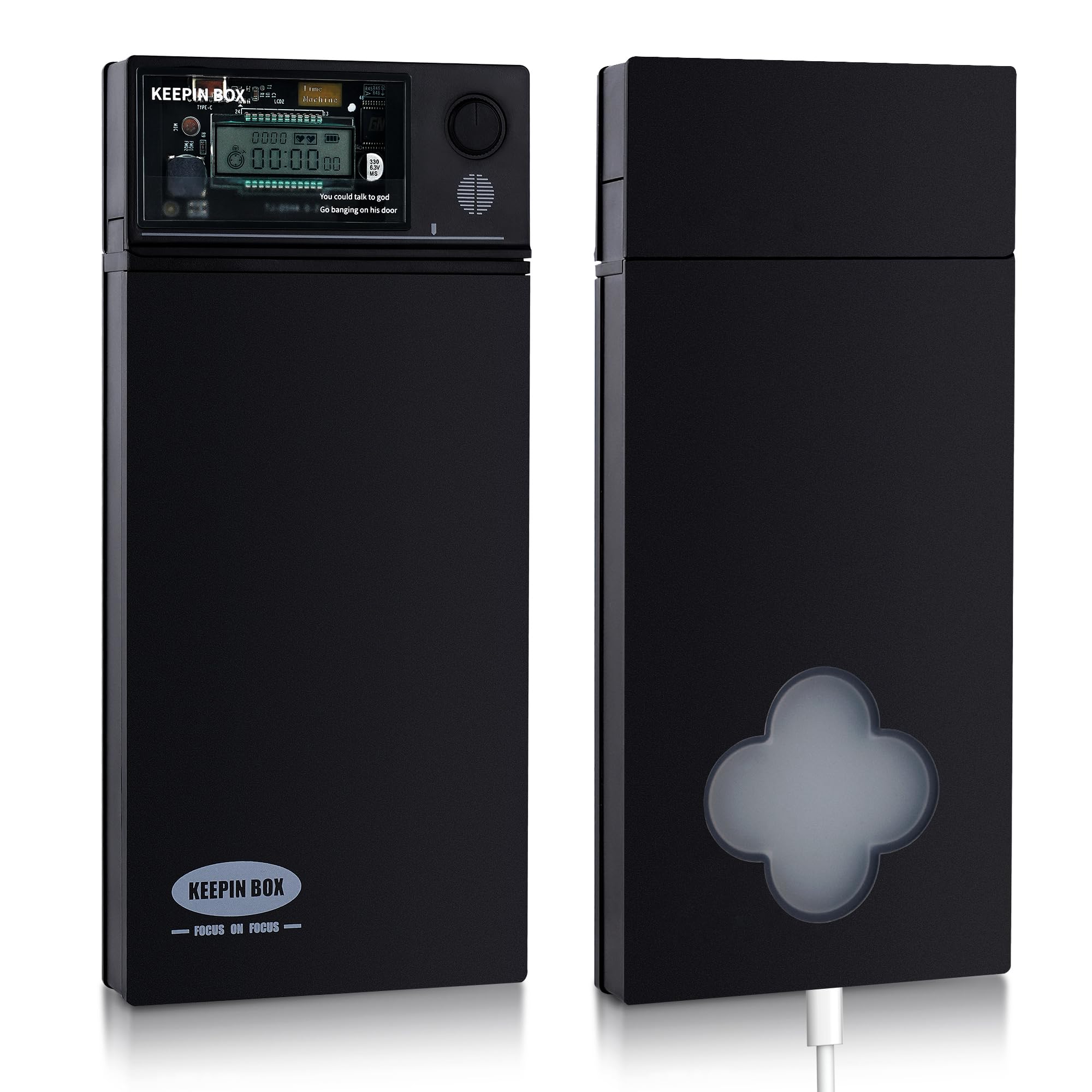 Amazon.com: Cell Phone Lock Box with Timer, Portable Time Lock Box for ...