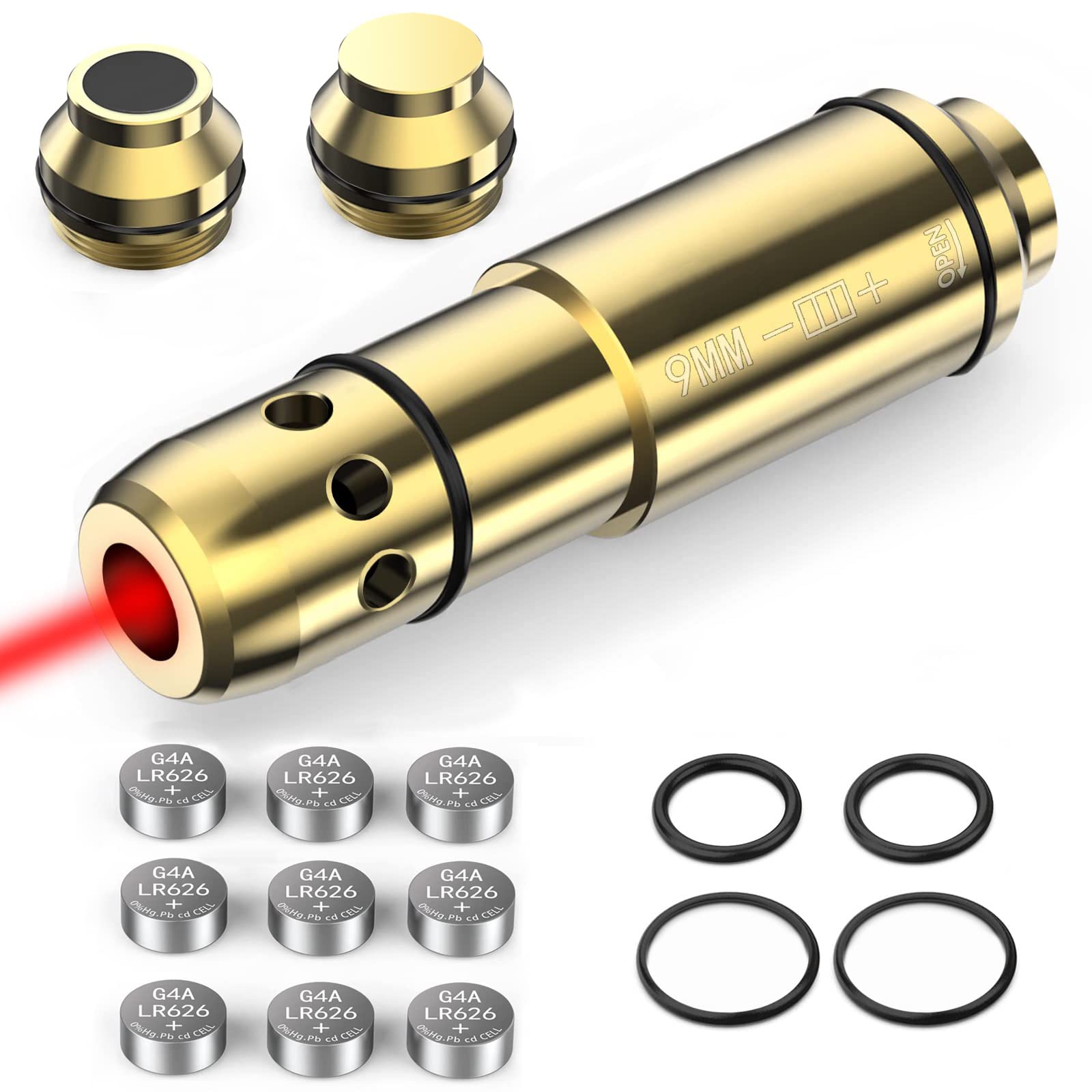 AIMINGMATE 9mm/ 223 5.56mm Rem Laser Training Cartridge&Laser Bore ...