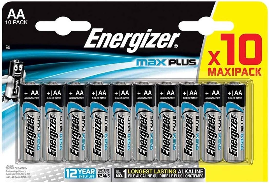Energizer MaxPlus AA Performance Alkaline Batteries - 10 Pack : Buy ...