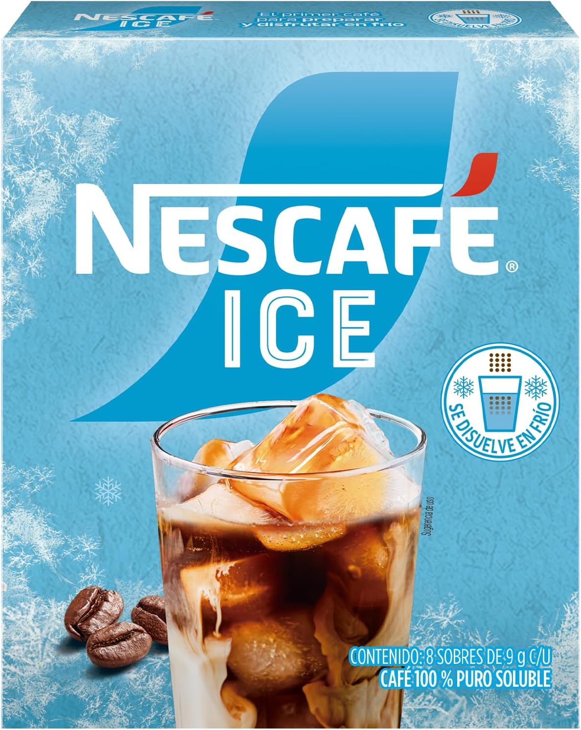 Nescafé Clásico ICE Caja 8 Sobres 9g c/u : Amazon.com.mx: Alimentos y ...