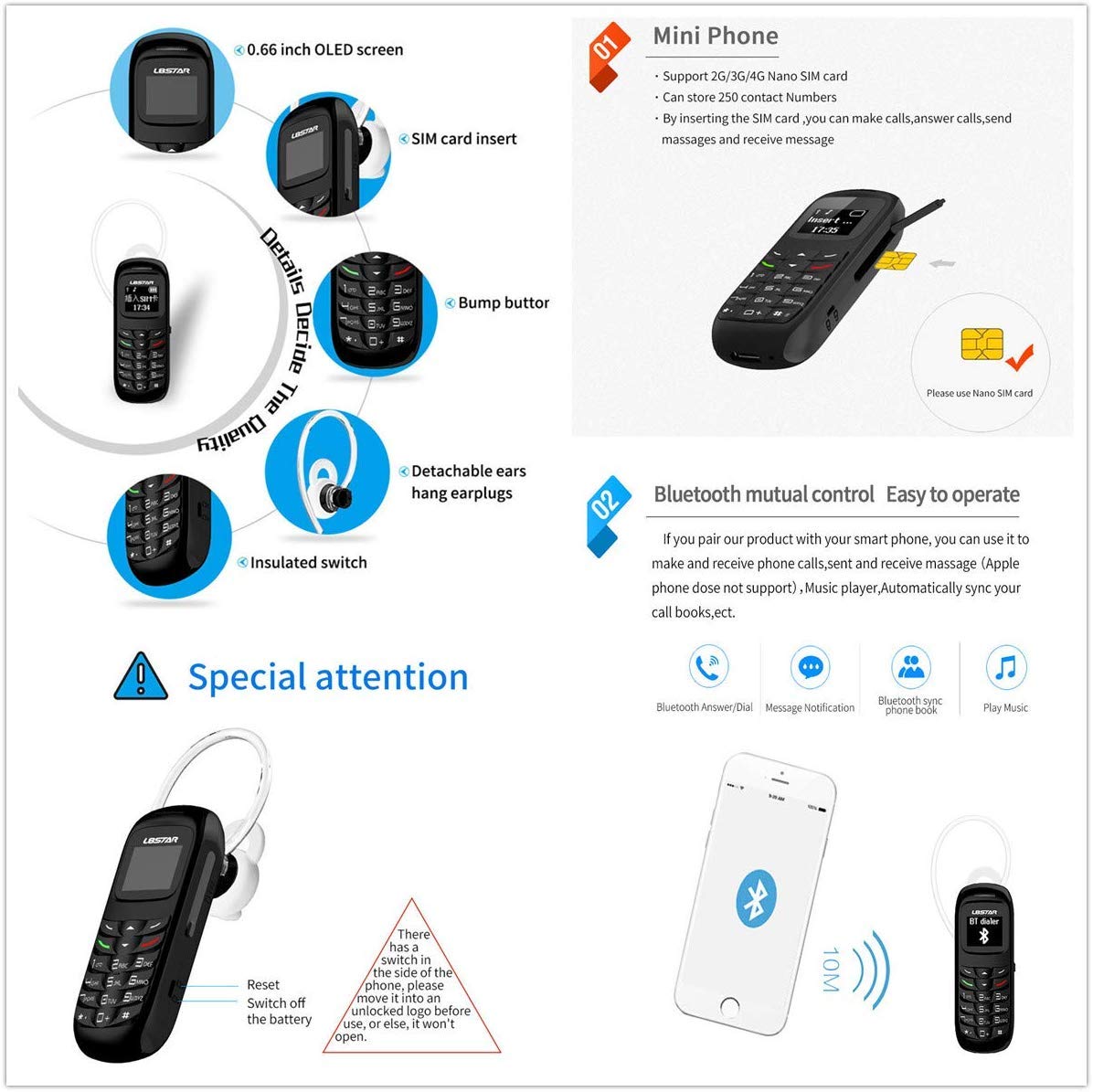 El teléfono móvil más pequeño...B0759QPPKN | Encarguelo.com