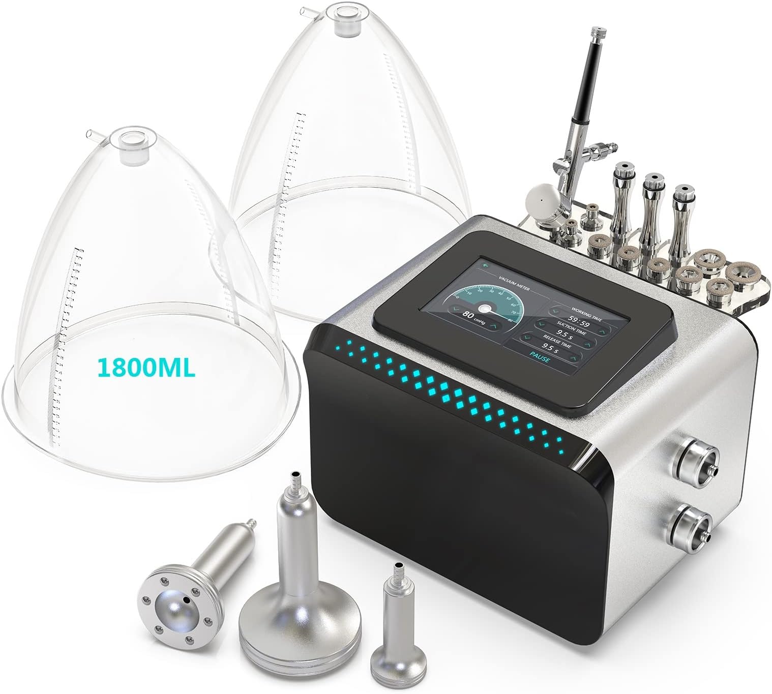 Amazon.com: GDAE10 Vacuum Therapy Machine,Professional Acupoint Cupping ...