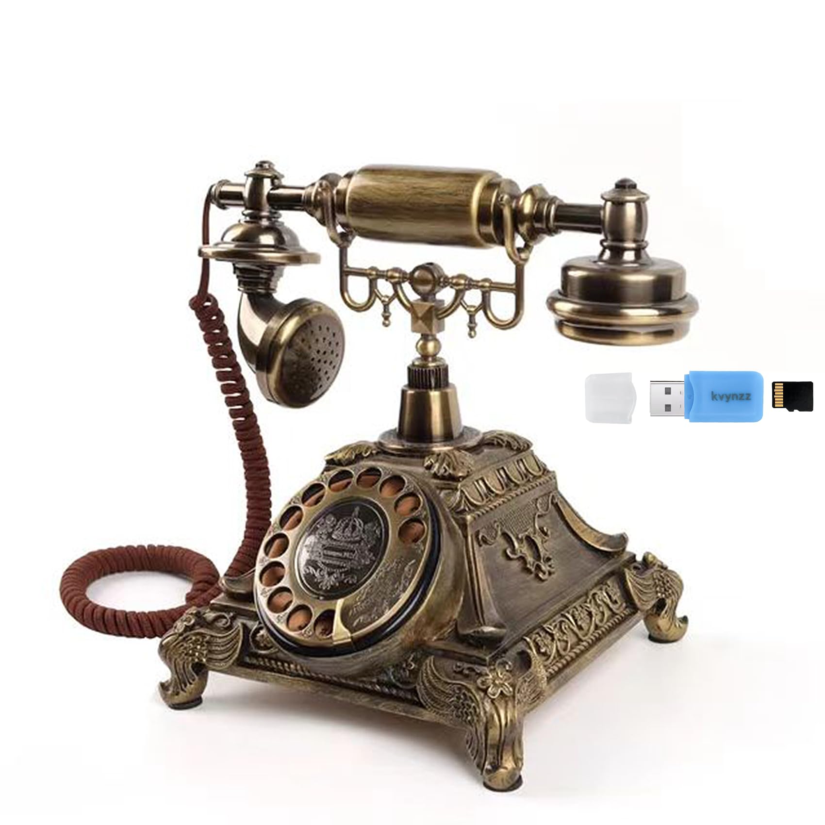 Amazon.com: Audio GuestBook Telephone with Classic Retro Craftsmanship ...
