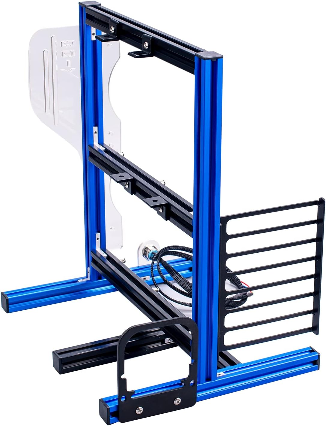 DIY ATX Open Air Case Bracket, ITX MATX ATX PC Aluminum Alloy Frame ...