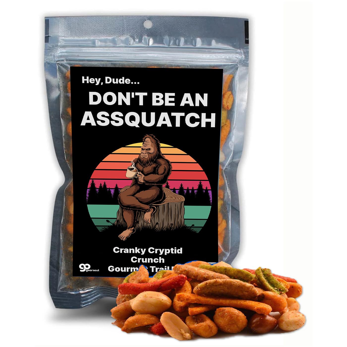 Amazon.com : Dont Be An Assquatch Trail Mix for Men Stocking Stuffers ...