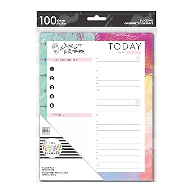 Classic Block Paper Pad - Mom: 0673807624214: Amazon.com: Office Products