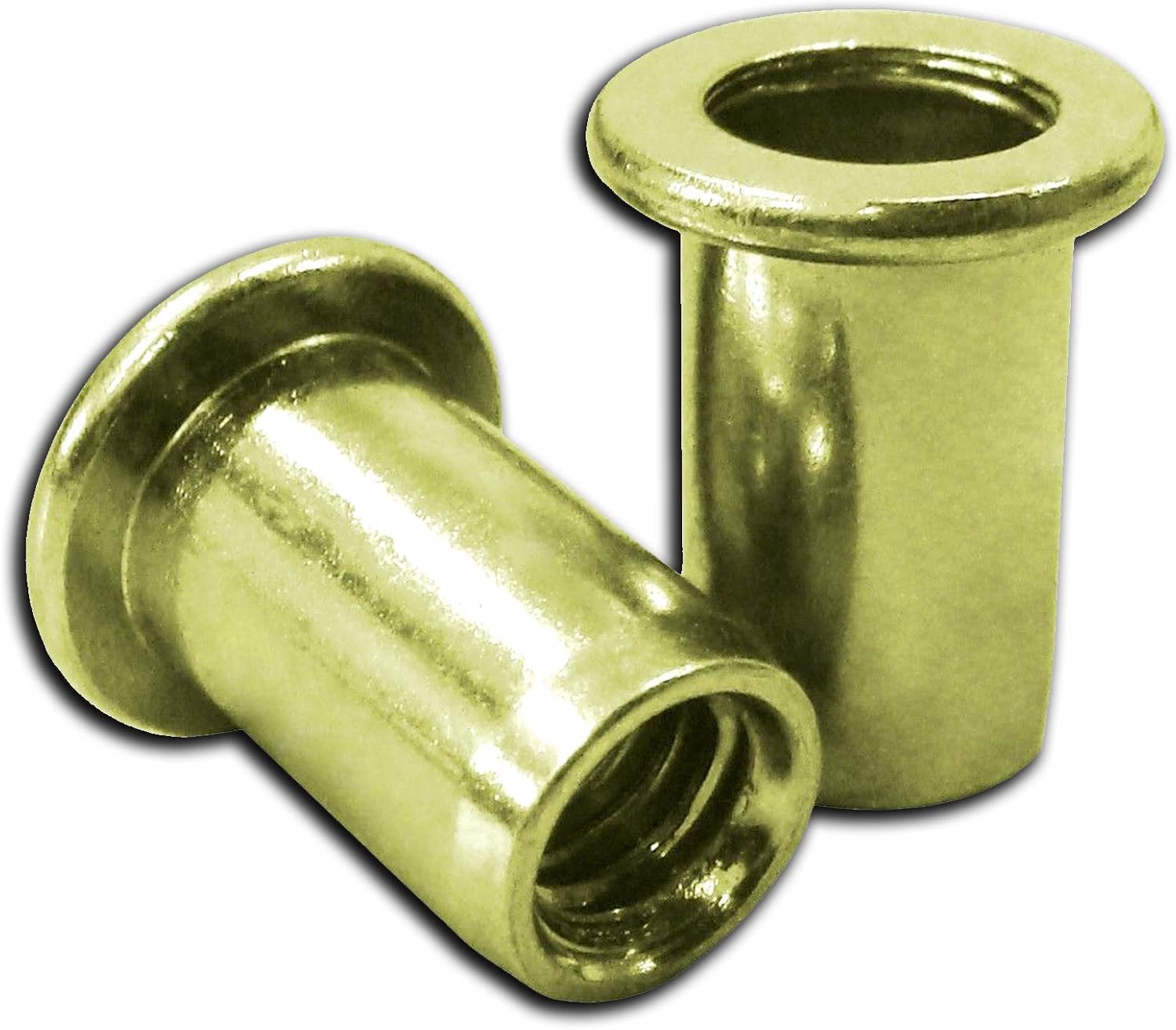 Threaded Inserts Rivet Nuts 25 Pack 1/4-20 Steel Insert Nut Rivnut ...