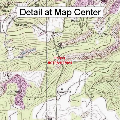 Amazon.com: USGS Topographic Quadrangle Map - Parker, Pennsylvania ...