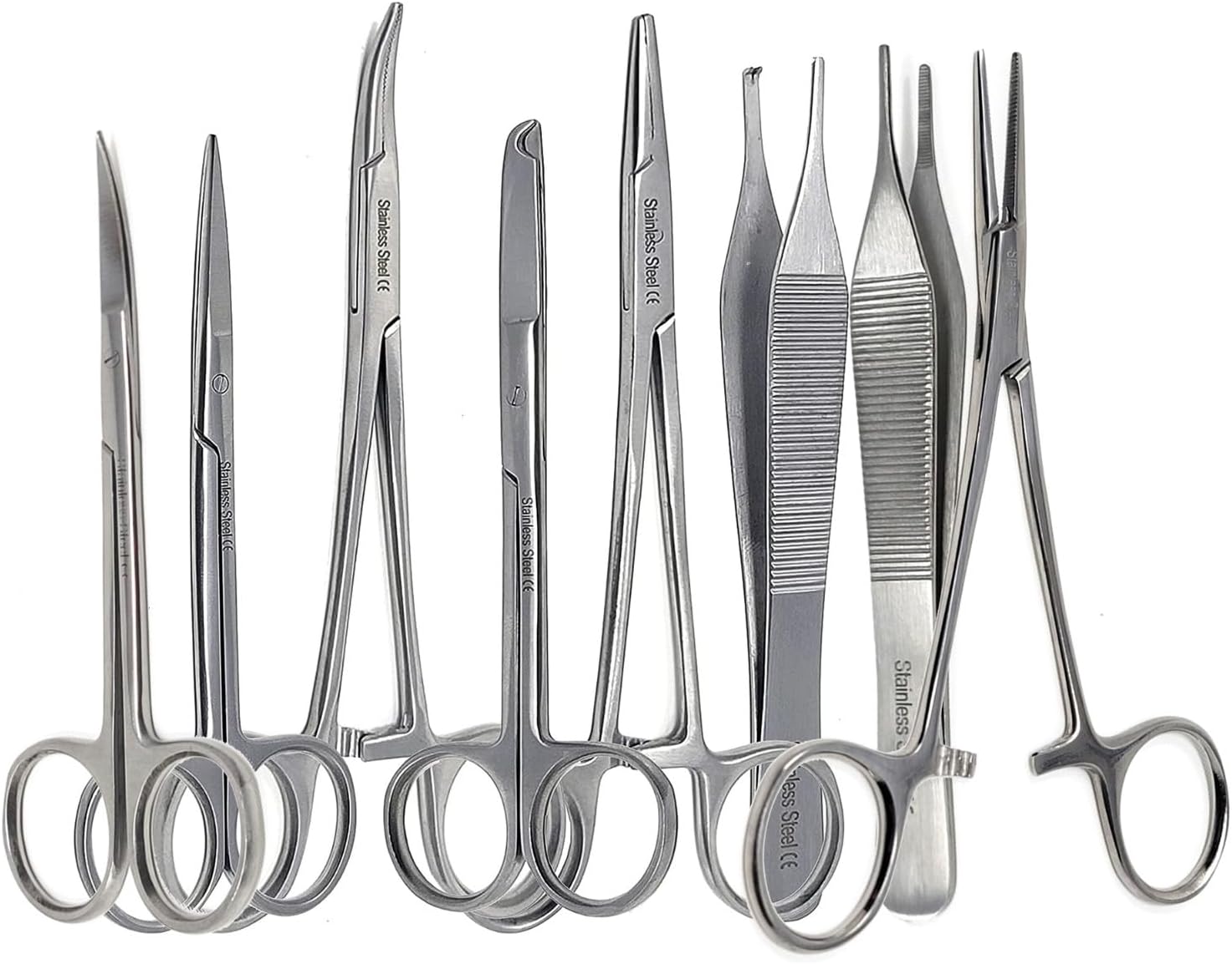 Amazon.com: A2Z Scilab 8pc Basic Biology Kit - Stainless Steel ...