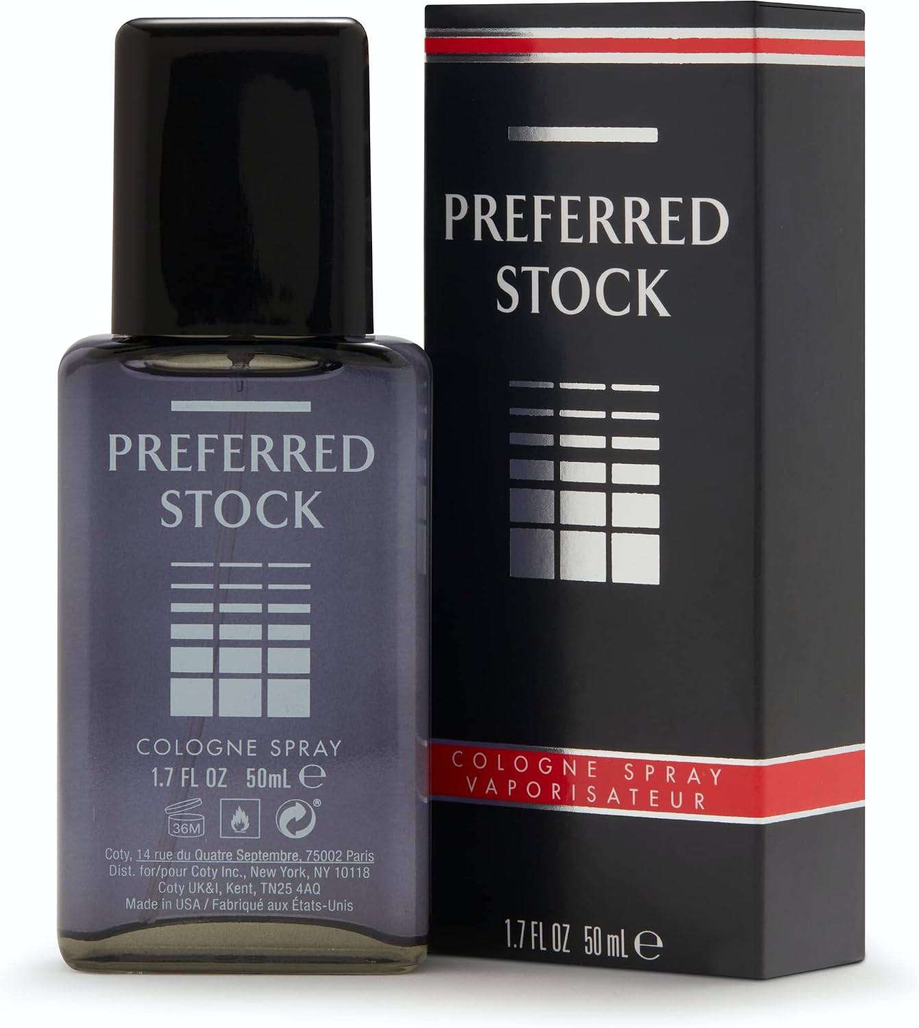 Coty Preferred Stock Men's Cologne Woody Floral Fragrance