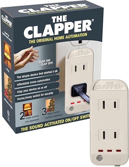 Clapper The Original Home Automation Sound Activated Device, On/Off ...