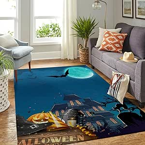 Amazon.com: Haunted Mansion Area Rug Home Decor Area Rug, Area Rugs ...