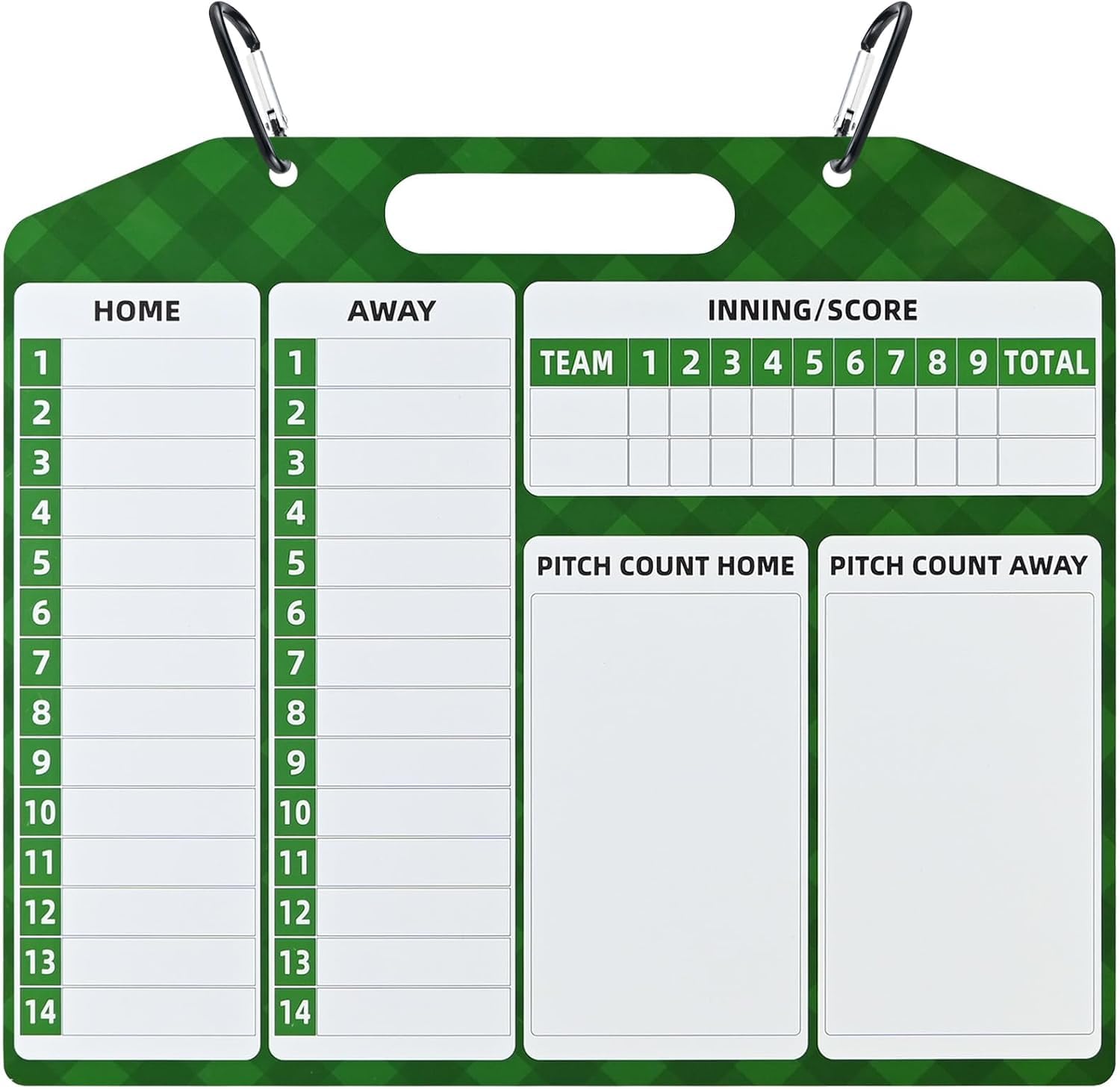 Snapklik.com : Magnetic Baseball Lineup Board For Dugout, SUVEUS ...