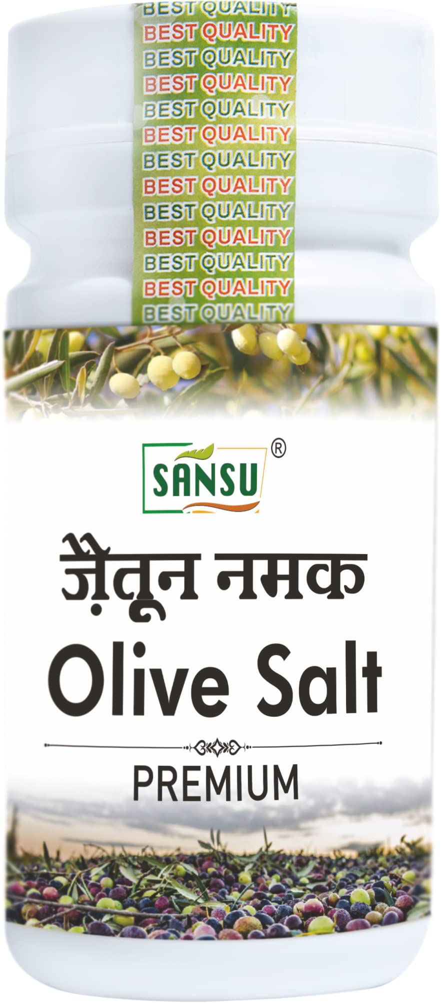 SANSU Original Jaitun Namak | Premium Olive Salt | Best Helpful for ...