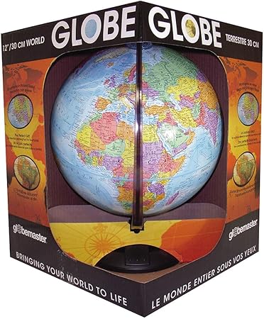 Amazon.com: Replogle Globes Traveler Globe, 12-Inch, Blue, Multi : Toys ...