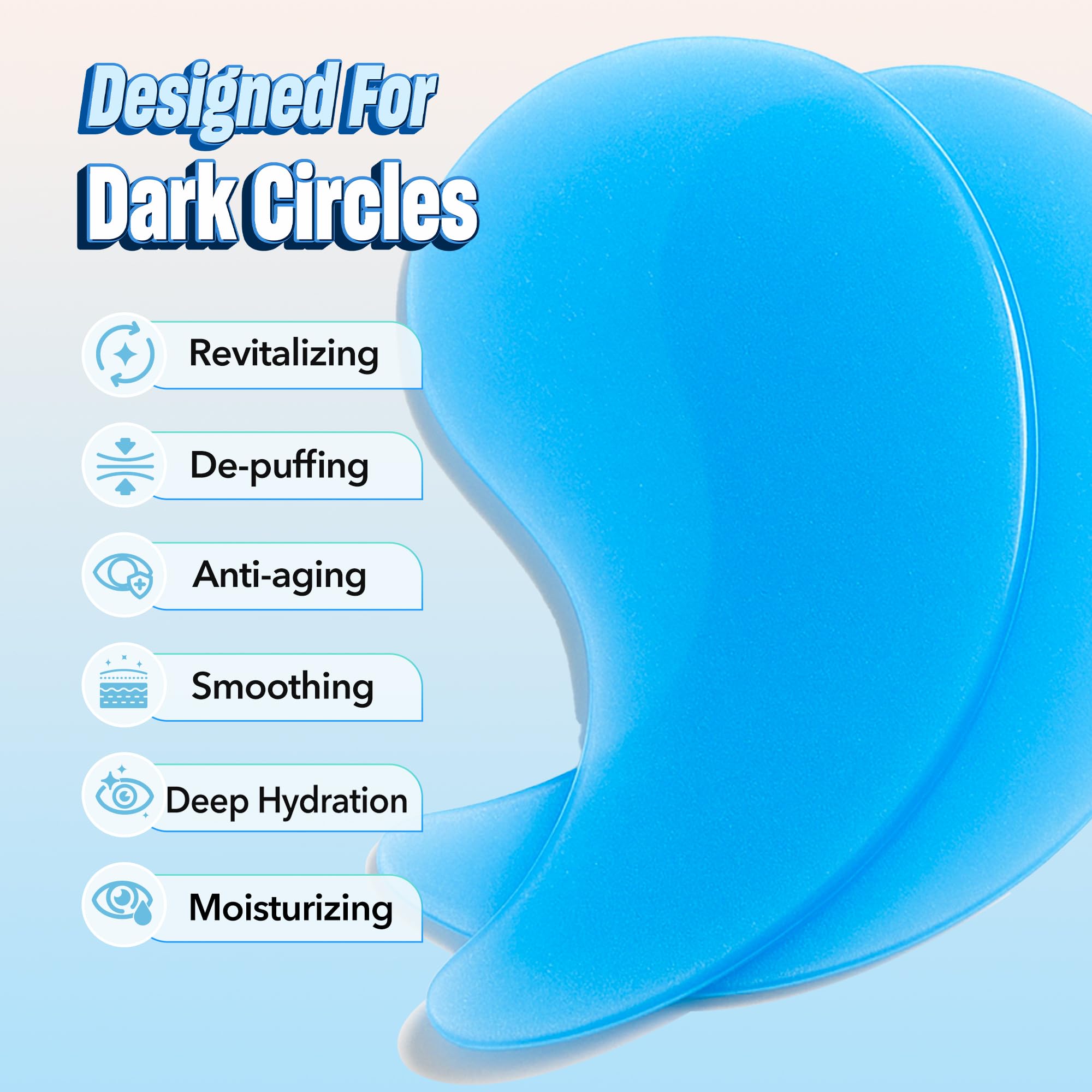 Snapklik.com : NAZANO Blue Under Eye Patches - 60 Pack For Puffy Eyes ...