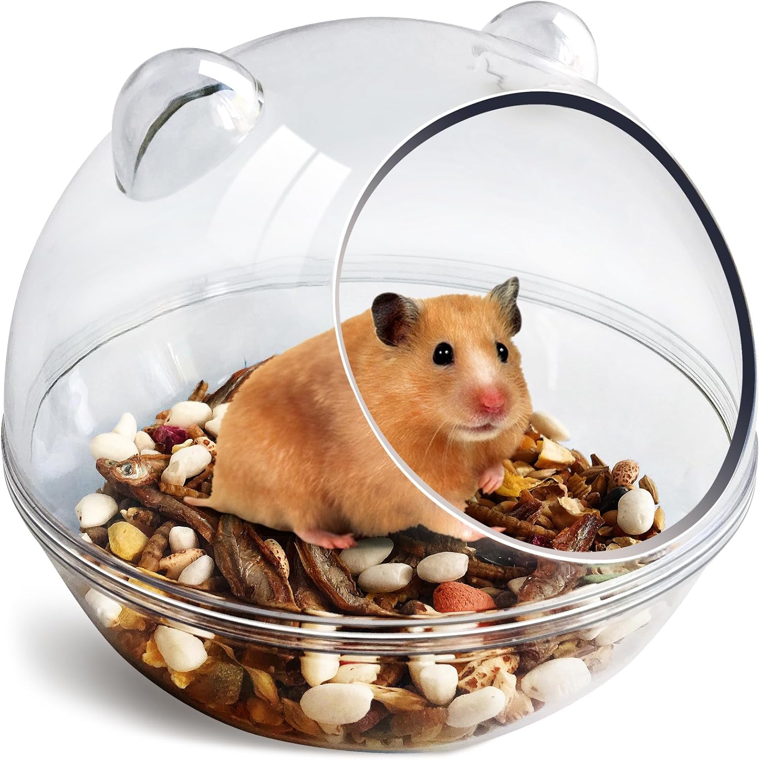 Amazon.com : TieLishor Hamster Bathtub,Hamster Bathroom,Sand Bath ...