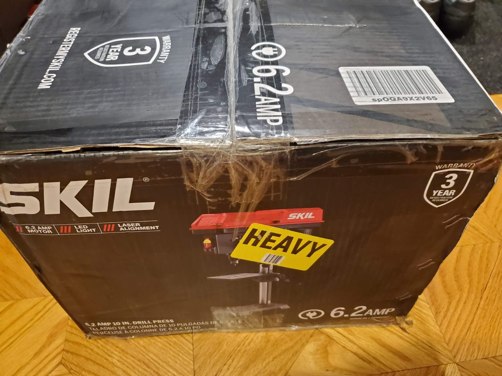 $33/mo - Finance SKIL 6.2 Amp 10 In. 5-Speed Benchtop Drill Press with ...