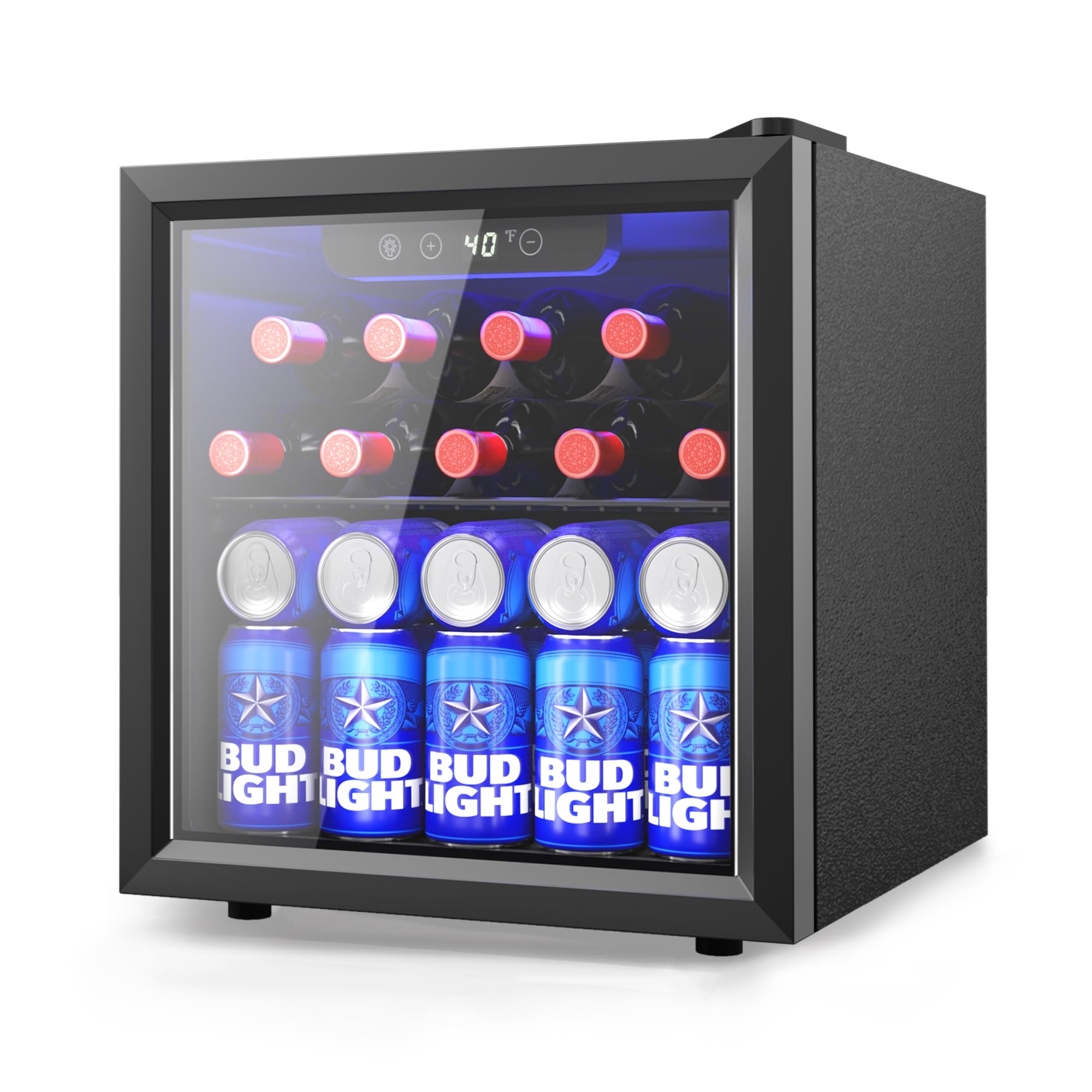 Amazon.com: Icyglee 48 Can Beverage Refrigerator Cooler, Mini Fridge ...