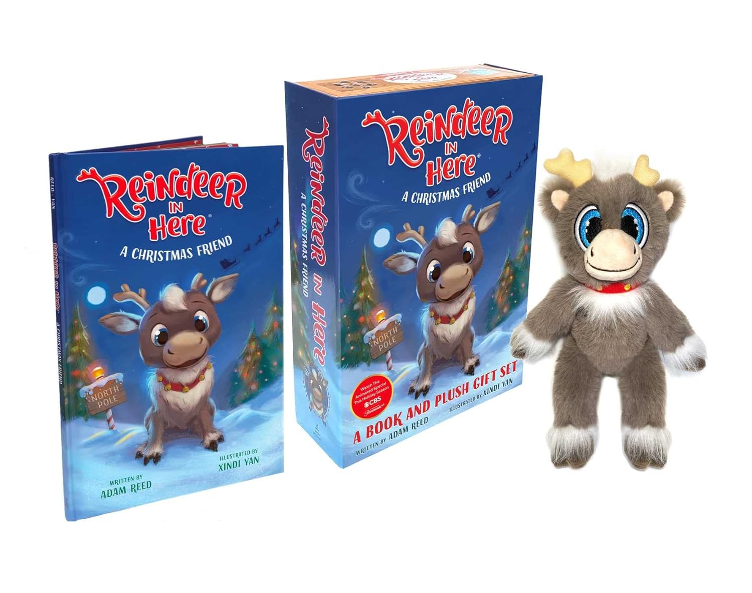 Reindeer in Here (Book & Plush): A Christmas Friend ― "A Simply Magical ...