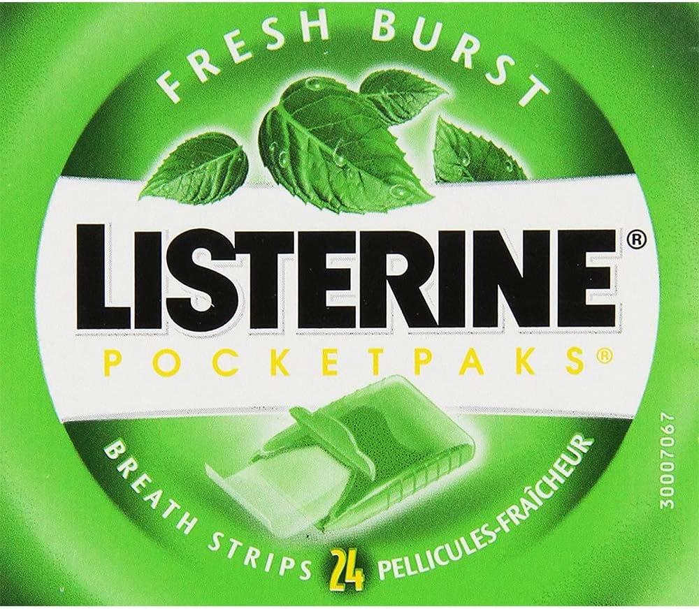 Amazon.com : Listerine Ready! Tabs Chewable Tablets with Clean Mint ...
