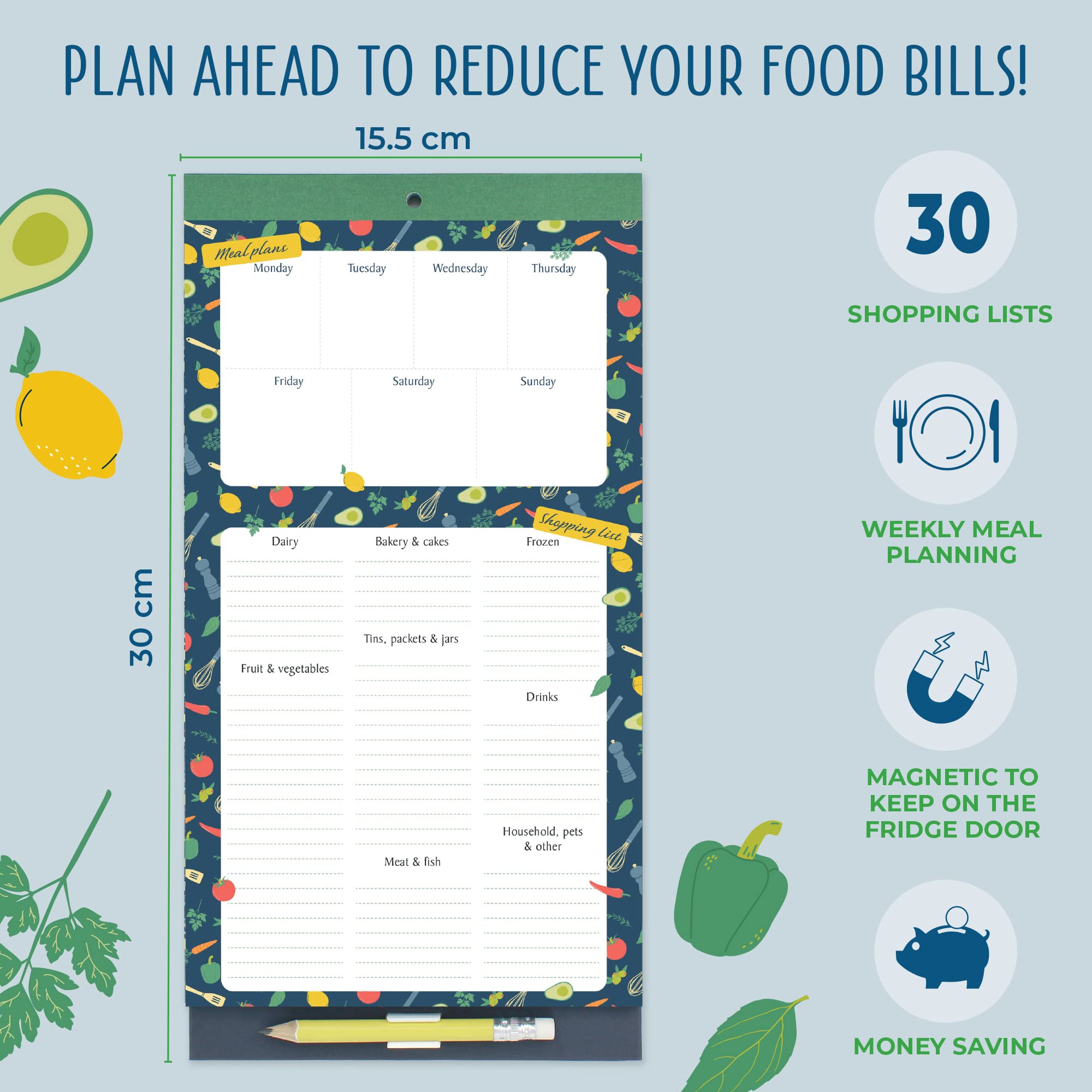 Buy Boxclever Press Meal Planner And Shopping List Spend Less Waste Less Eat Well With This buy-boxclever-press-meal-planner-and-shopping-list-spend-less-waste-less-eat-well-with-this
