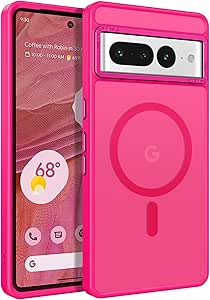 Amazon.com: BENTOBEN for Google Pixel 7 Pro Case [Compatible with Magsafe] Translucent Matte ...