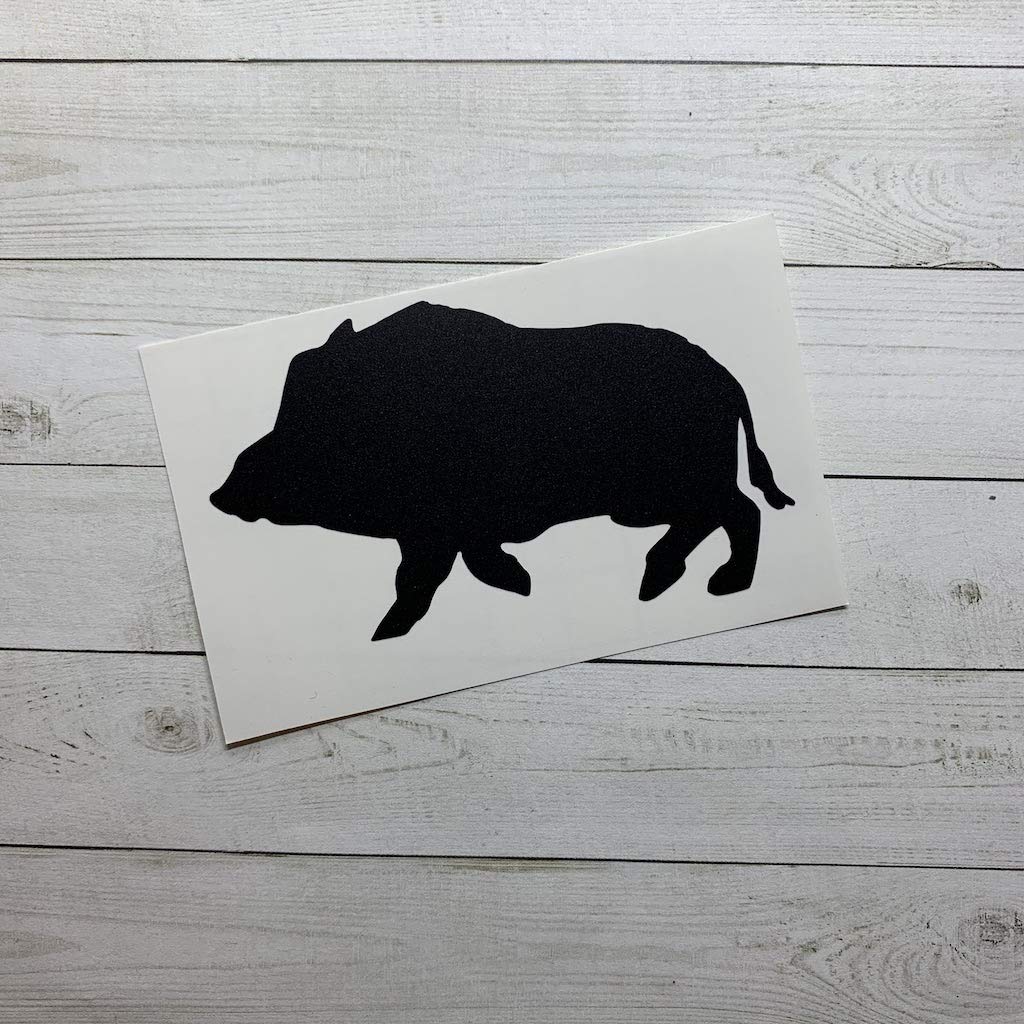 Amazon.com: Boar Vinyl Stickers, Decal, Wild Boar, Pig Decorations ...