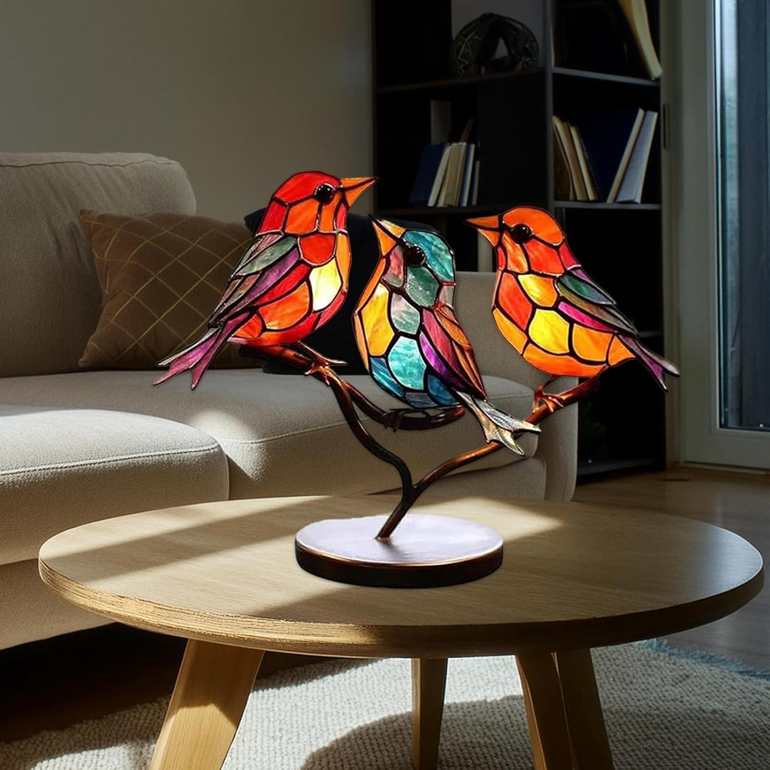 CarPlusStudio Colorful Birds Ornament - Modern Style Decorative Home ...